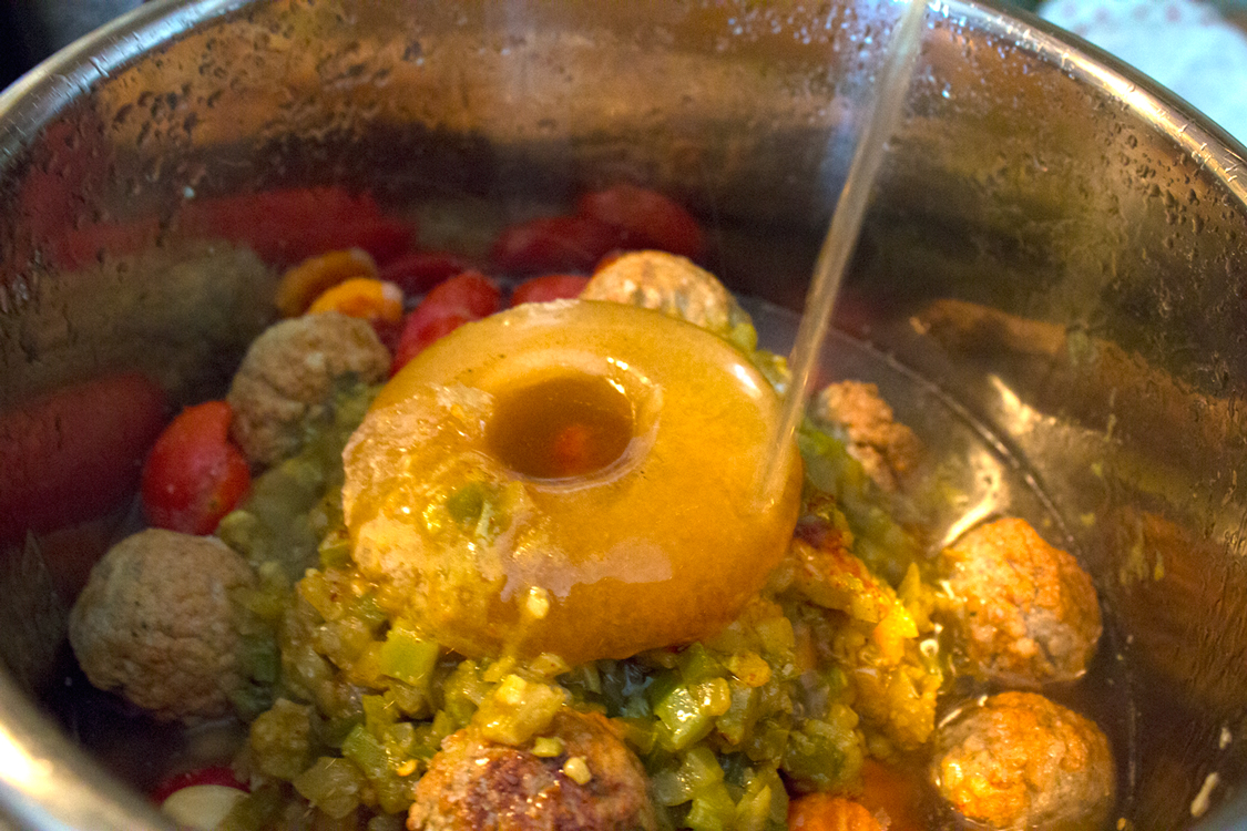 Slow Cooker Spiced Meatball Stew - Ginnefine | The Blog